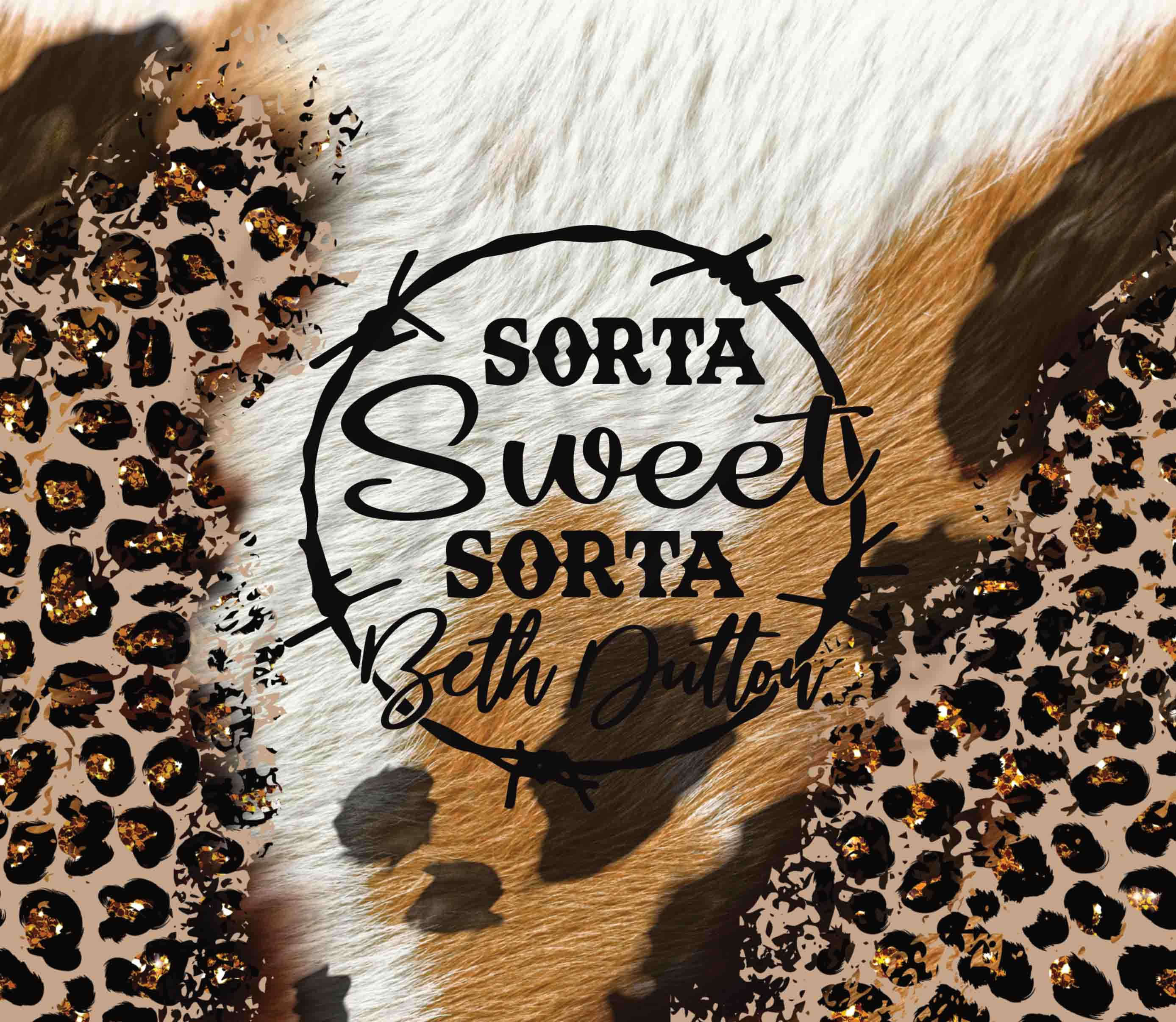 Sorta Sweet Sorta Beth Dutton - Adhesive Vinyl Wrap – 3D Undercover