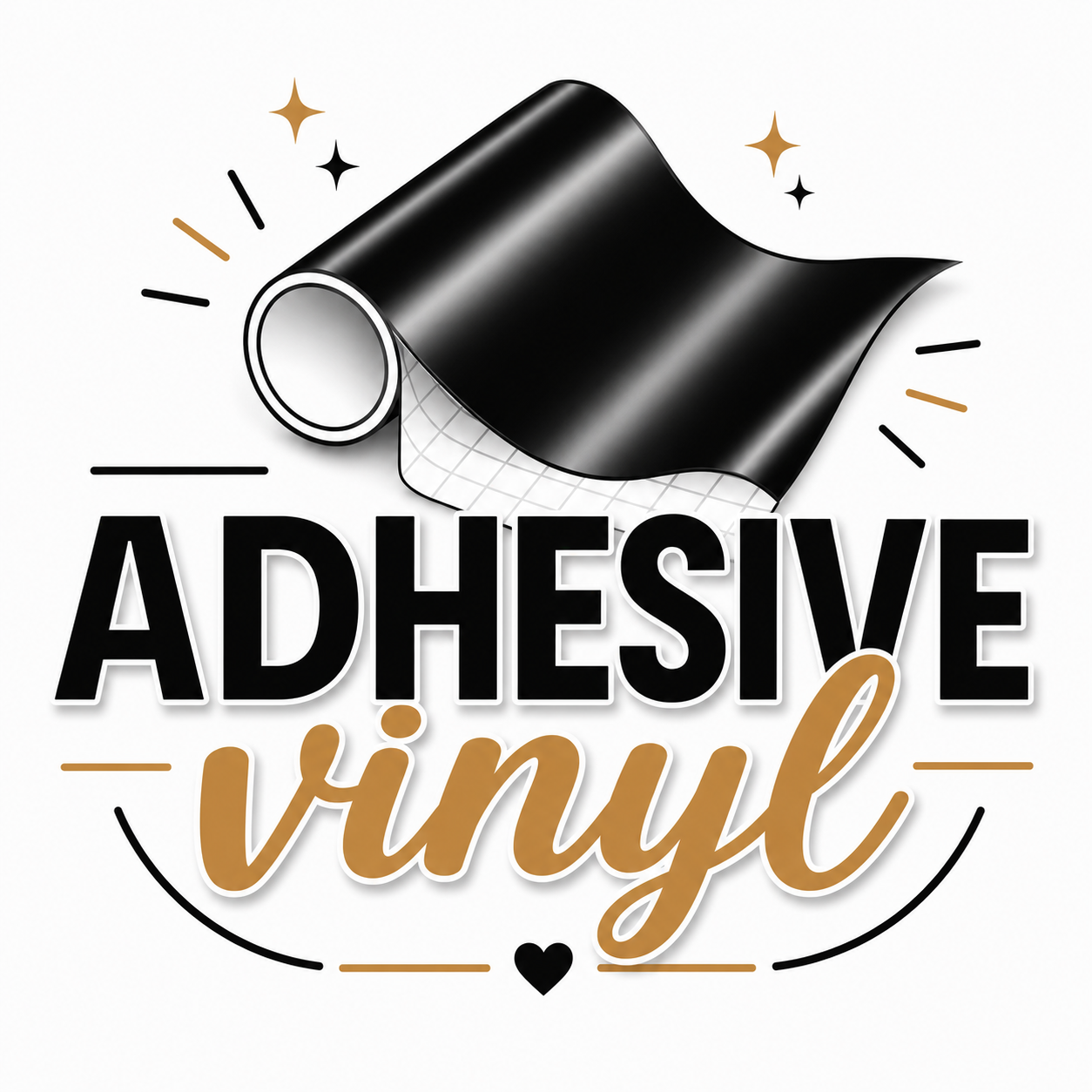 Adhesive Vinyl 12x12 Sheets – 3D Undercover