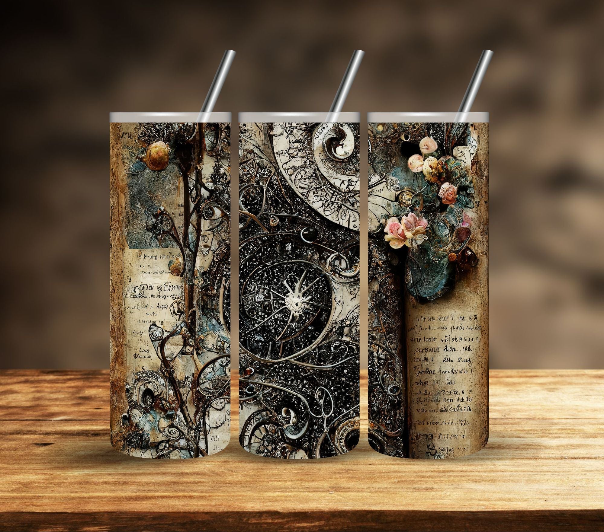 Mystical Pages - Adhesive Vinyl Wraps - 20 Design options – 3D Undercover