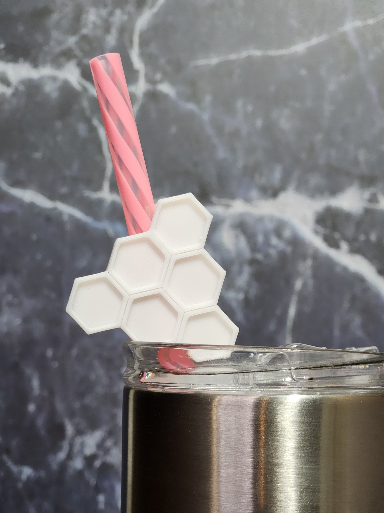 Honeycomb - Straw Topper – 3D Undercover