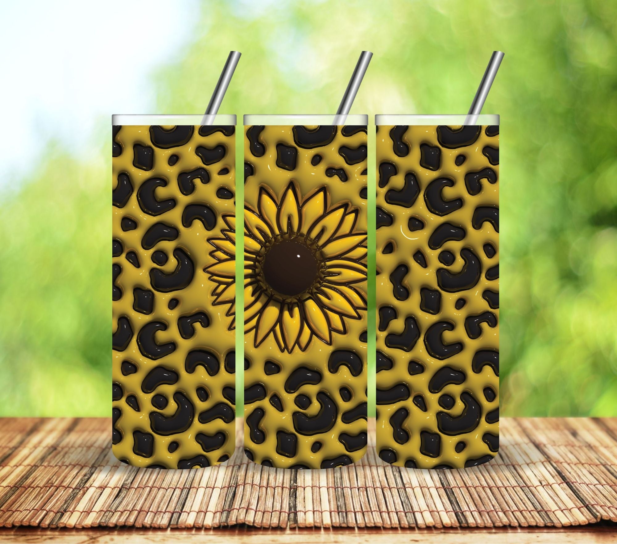 Leopard Puff - Adhesive Vinyl Wraps -12 Design options – 3D Undercover