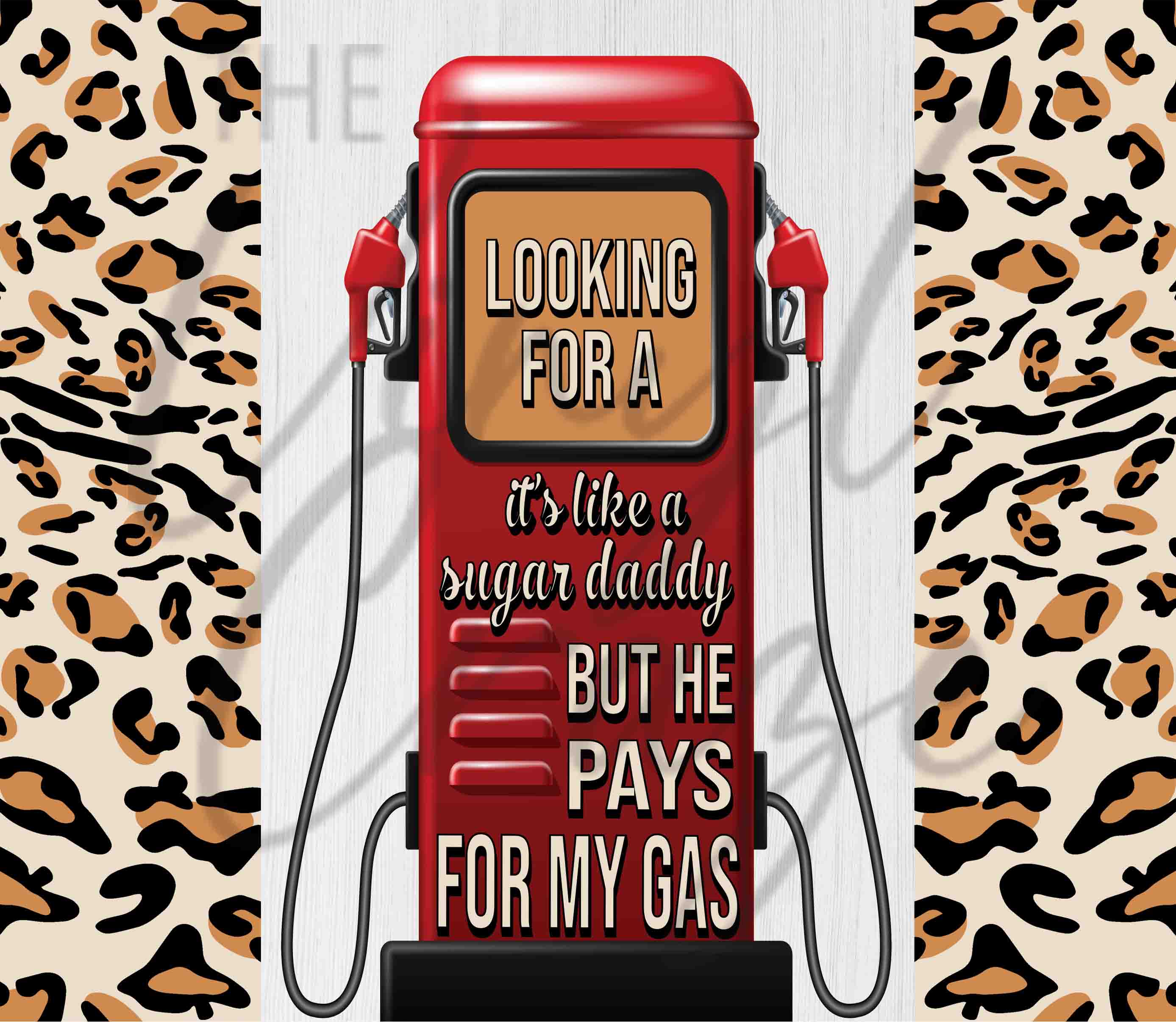 Looking for A Gas Daddy - Adhesive Vinyl Wrap – 3D Undercover