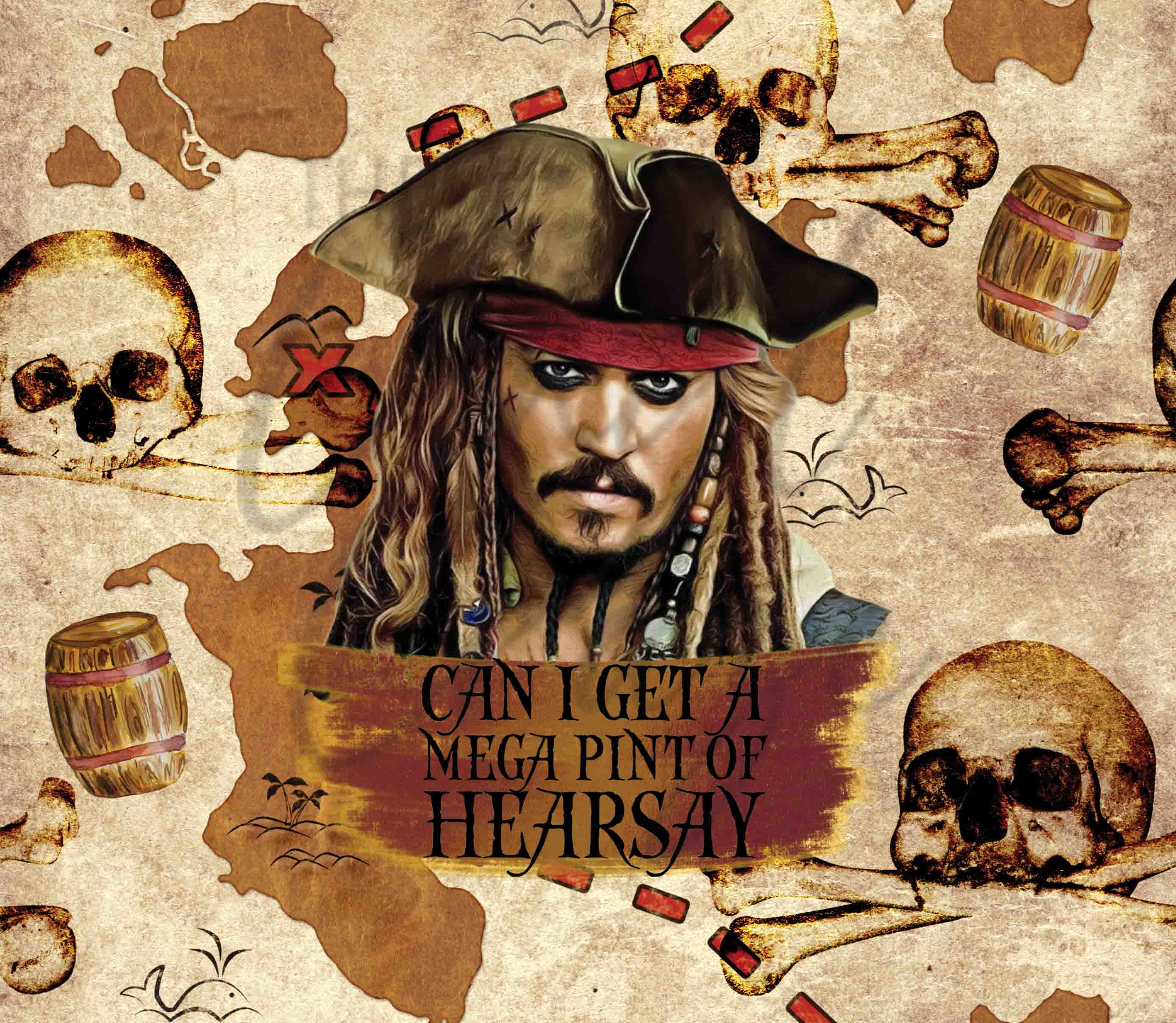 Megapint of Hearsay Skinny - Adhesive Vinyl Wrap – 3D Undercover