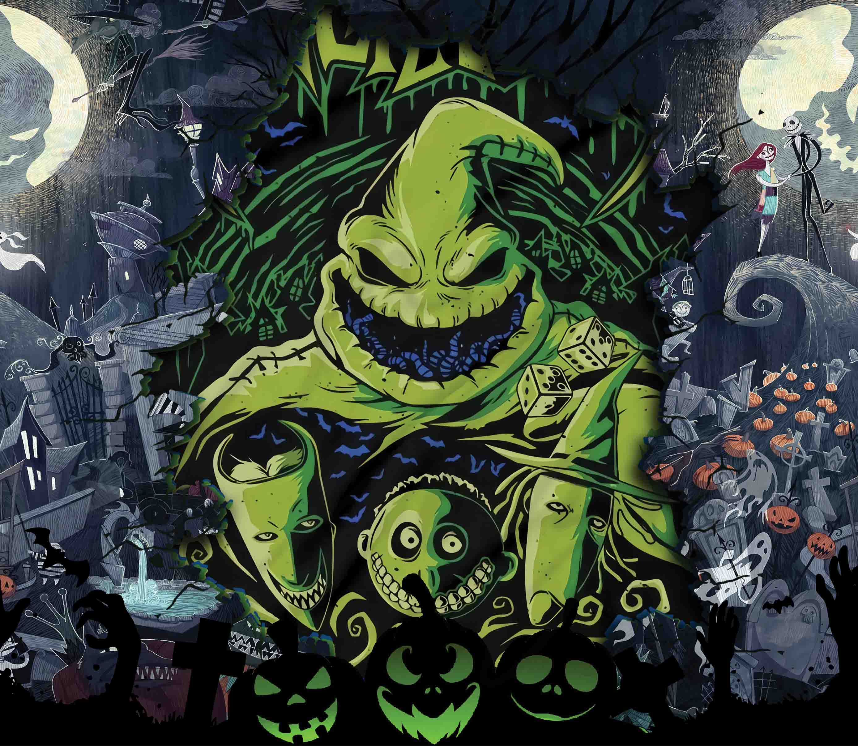 Oogie Boogie - Adhesive Vinyl Wrap – 3D Undercover