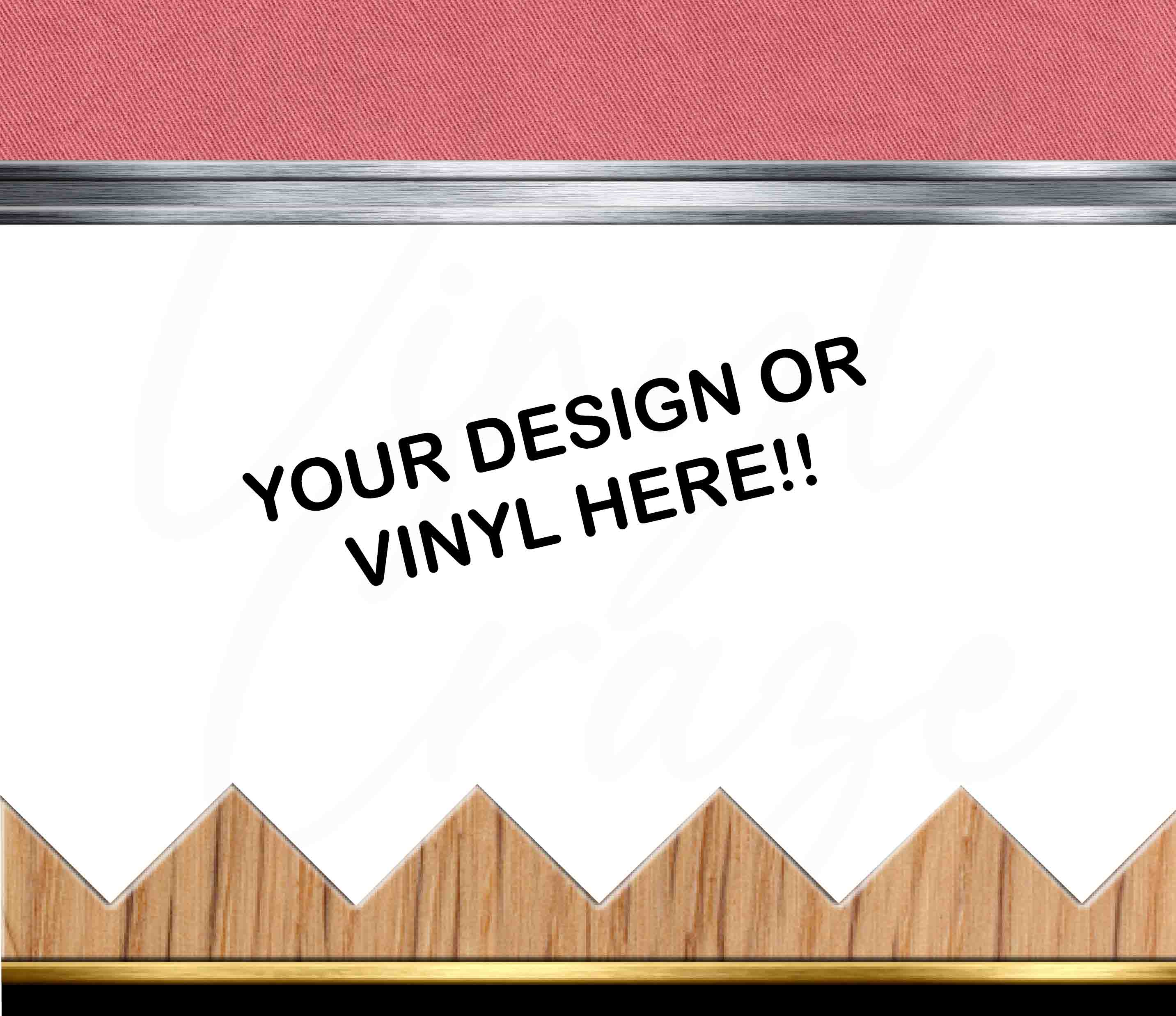 Pencil Top and Bottom - Adhesive Vinyl Wrap – 3D Undercover