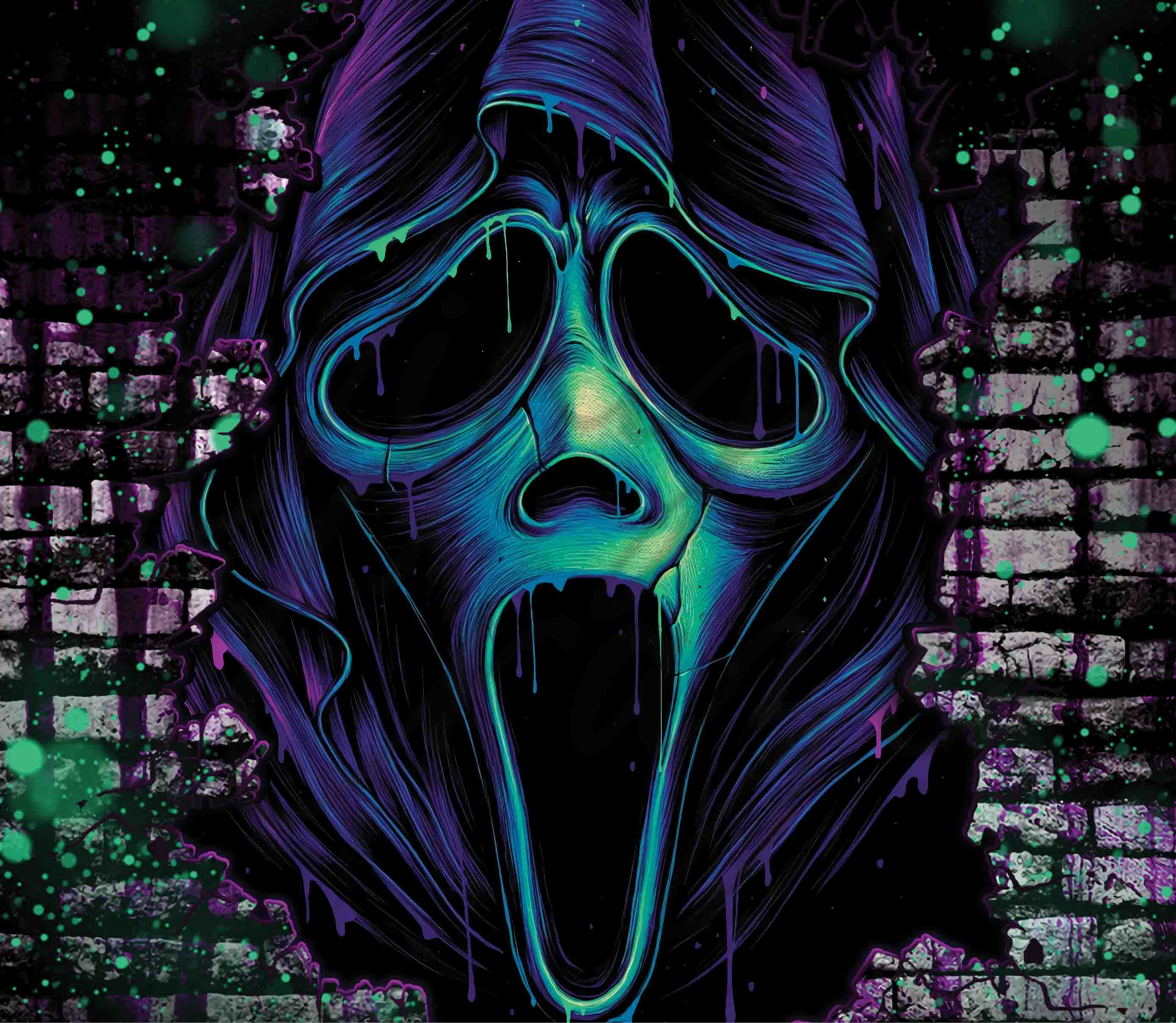 Scream - Adhesive Vinyl Wrap – 3D Undercover