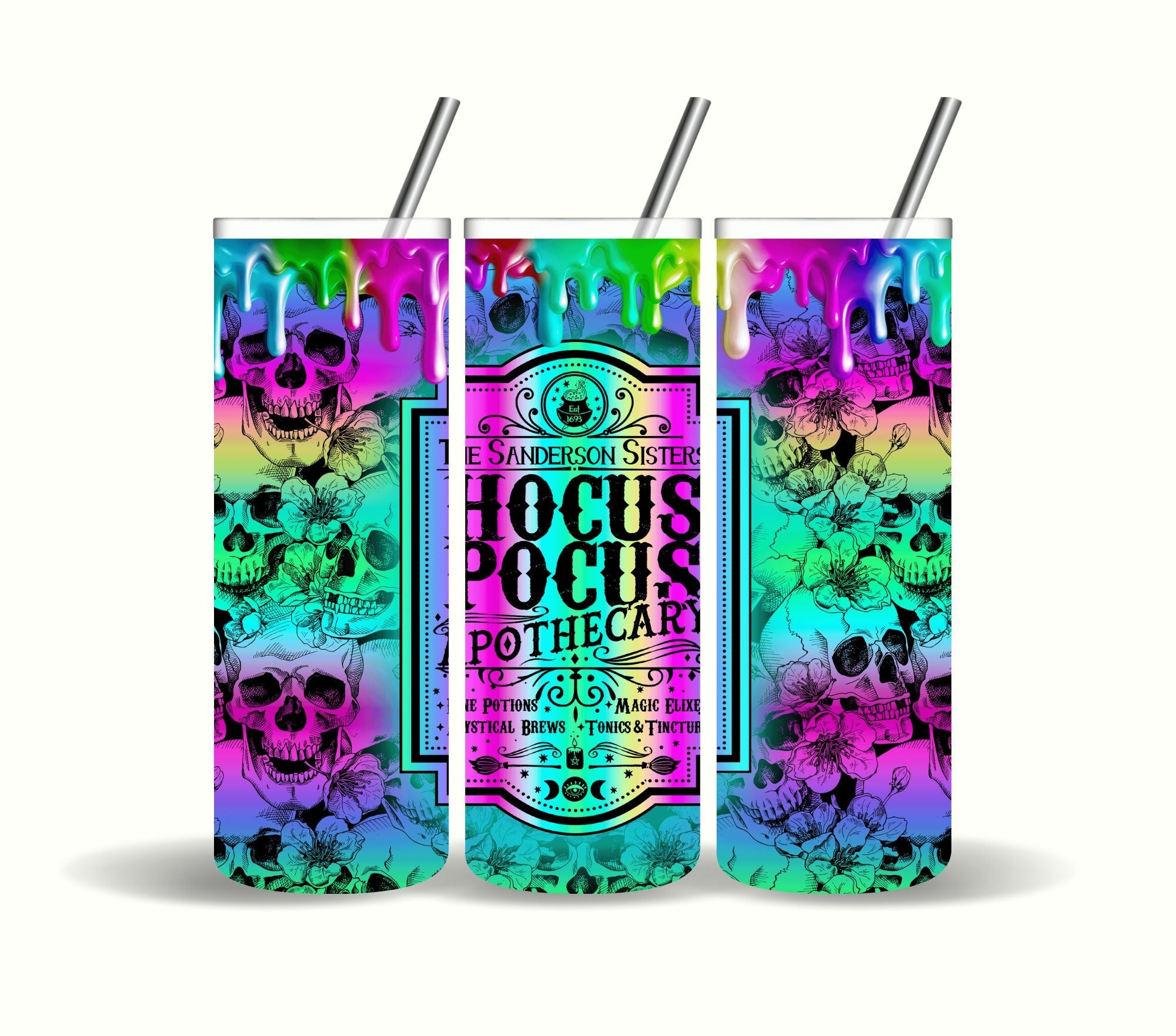 Hocus Pocus Neon - Adhesive Vinyl Wrap – 3D Undercover