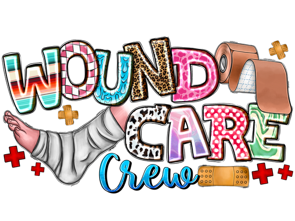 Wound Care Crew - UV DTF Decal – 3D Undercover