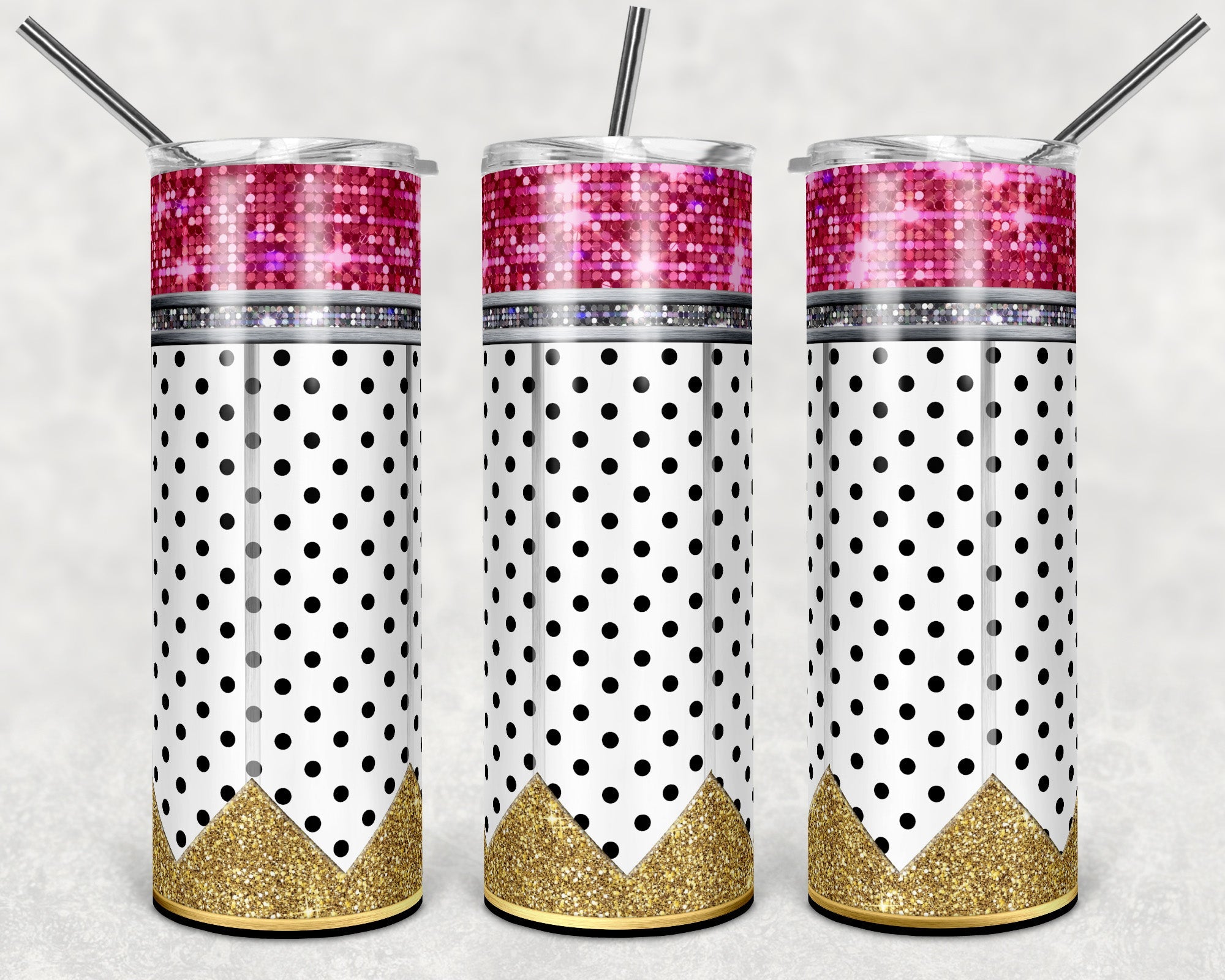 Pencil Black and White Polka Dot - Adhesive Vinyl Wrap – 3D Undercover